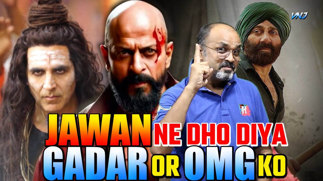 Shahrukhn Khan Ki Jawan Ne Gadar 2 And OMG 2 ko Ek Baar Mein Dho DIya ...