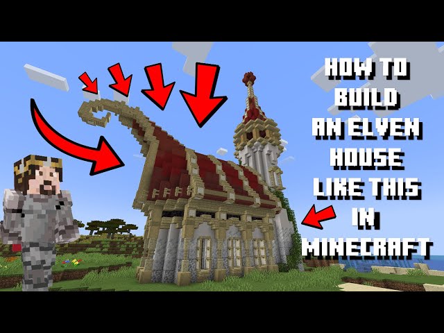Minecraft Elven Building Style High Elven House : R/Minecraftbuilds
