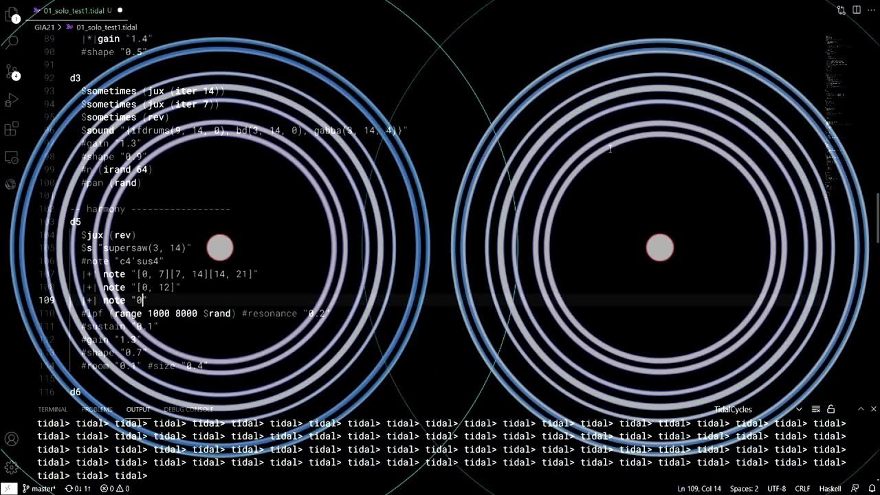 Live Coding with TidalCycles + TouchDesigner - YouTube