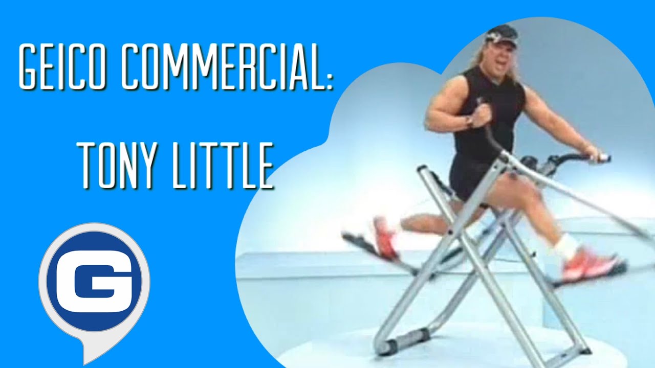 GEICO Commercial - Tony Little 🏋️‍♂️🏃 (2005) - YouTube