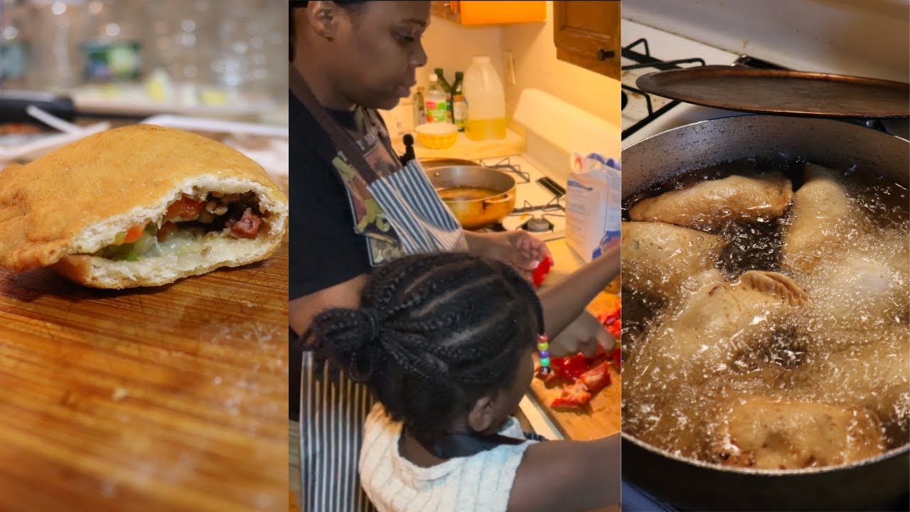 cook with me | pate kòde | haitian patties | step by step tutorial ...