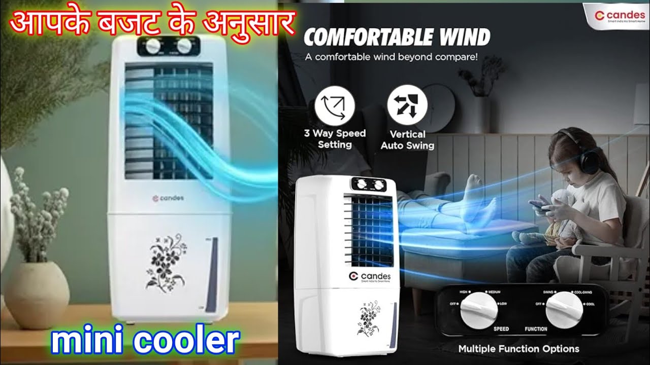 mini cooler review 🔥Candes 12 L Portable Mini Air Cooler for Home ...