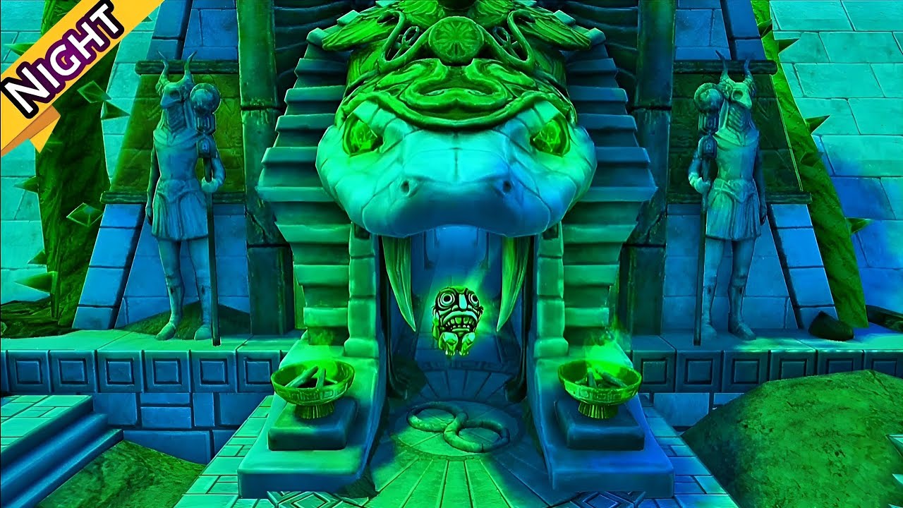 Temple Run 2 Chinese Version Blazing Sands Night Map Gameplay - YouTube