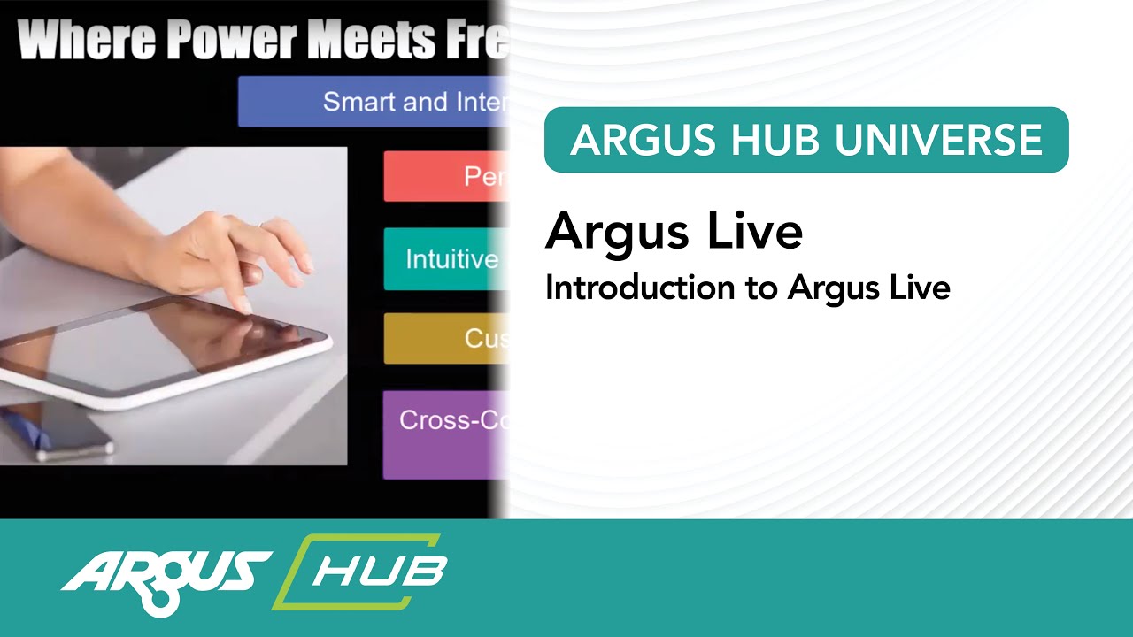Introduction to Argus Live - YouTube