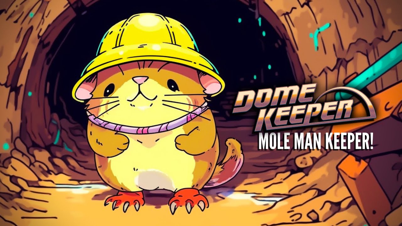 We SUCC with the Mole Man in Dome Keeper! - YouTube