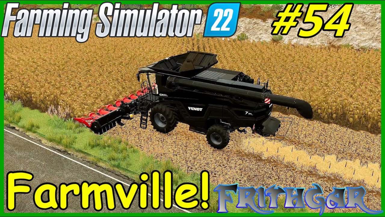 Let's Play FS22, Farmville #54: The Sunflower Strip! - YouTube