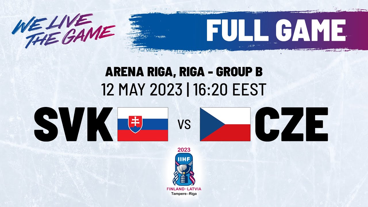 Full Game | Slovakia vs. Czechia | 2023 #IIHFWorlds - YouTube