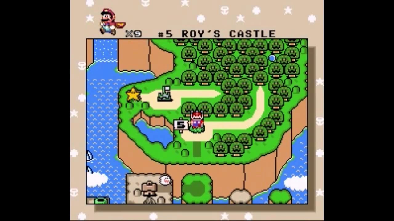Super Mario World - Castle 5 - "Speedrun" - Modo Prático para passar ...