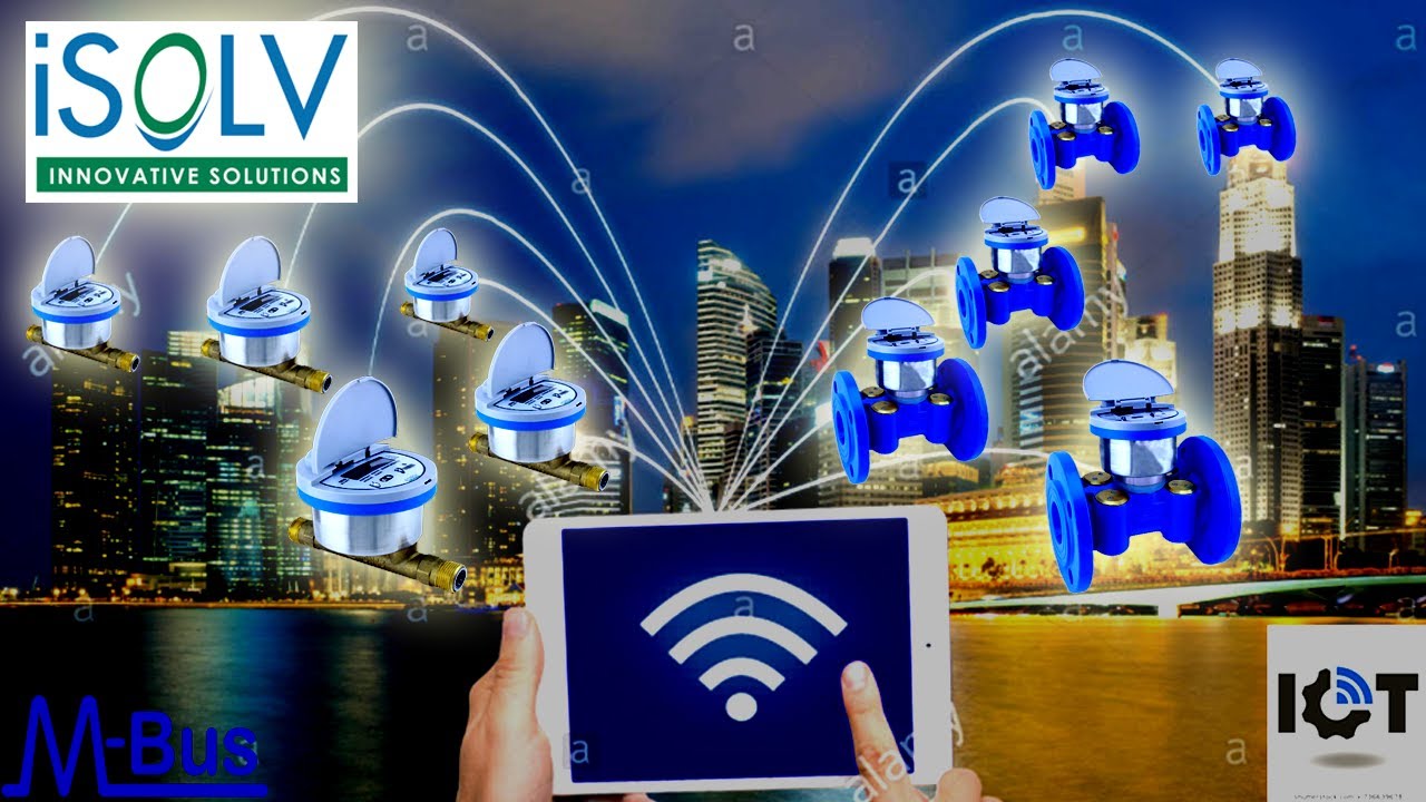 iSOLV UFM Series - Ultrasonic Water Meter - YouTube