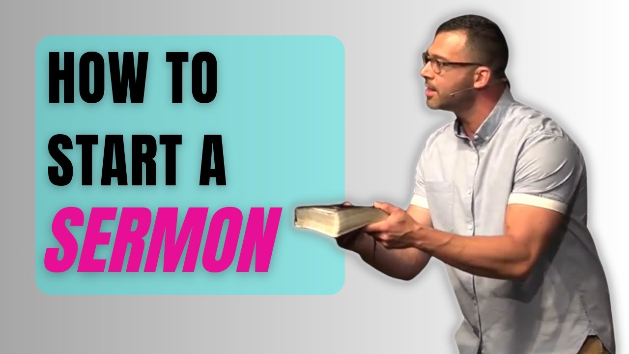 5 Compelling Ways To Start Your Next Sermon So People Engage - YouTube