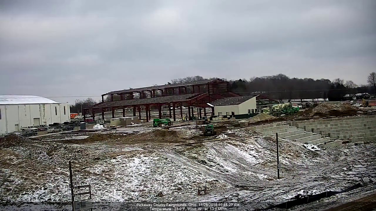 Pickaway County Fairgrounds Timelapse 11-28-18 - YouTube