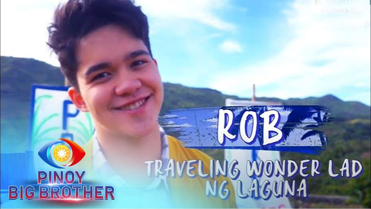 Meet Rob Blackburn - Ang Traveling Wonder Lad ng Laguna | PBB Kumunity ...