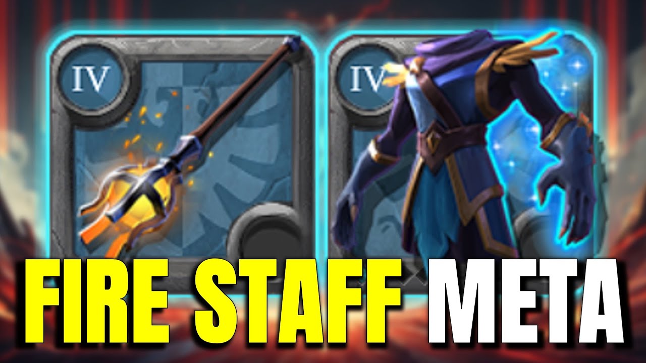 Fire Staff Mistwalker Meta Build | Solo PvP | Albion Online | Top ...