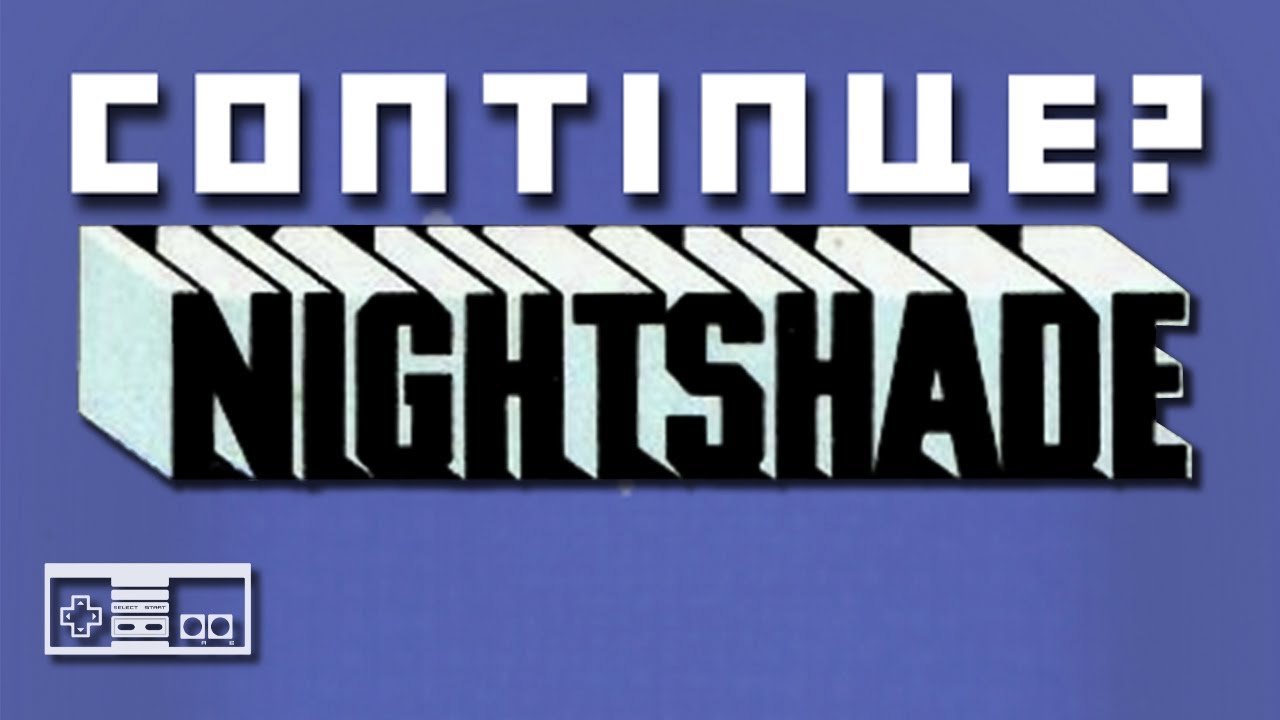 Nightshade (Nintendo NES) - Continue? - YouTube