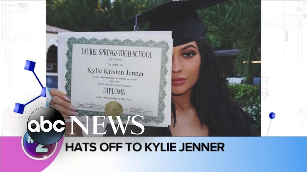 Kylie Jenner Surprised With Graduation Party - YouTube