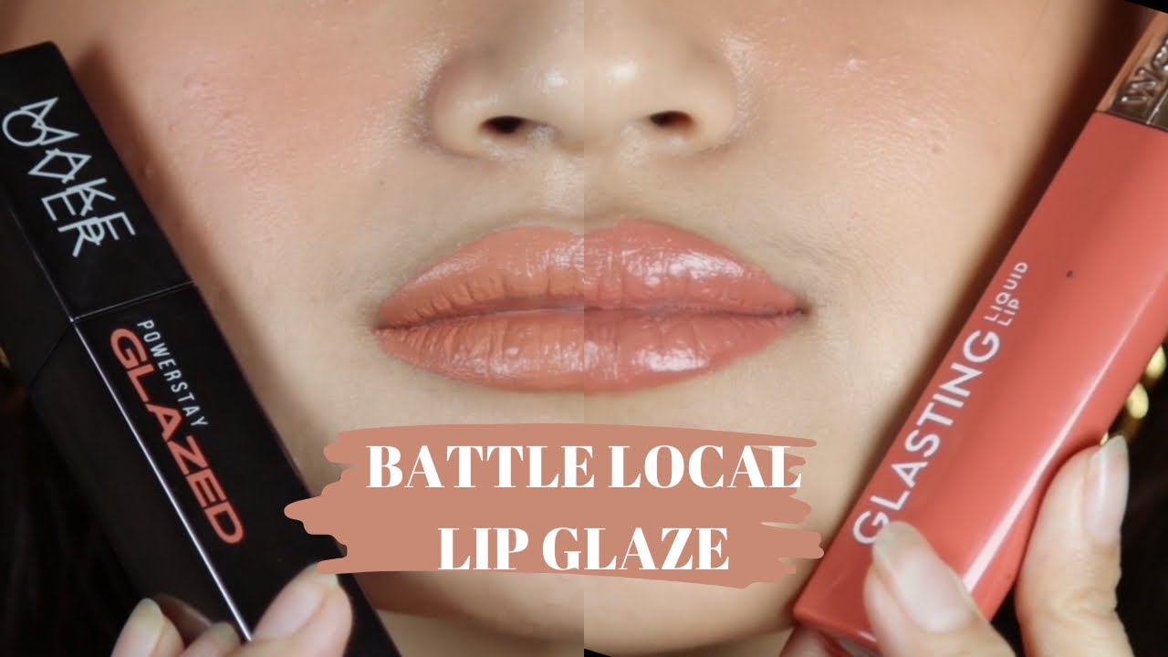 MAKEOVER GLAZED OR WARDAH GLASTING? Battle local lip glaze / dupe ...
