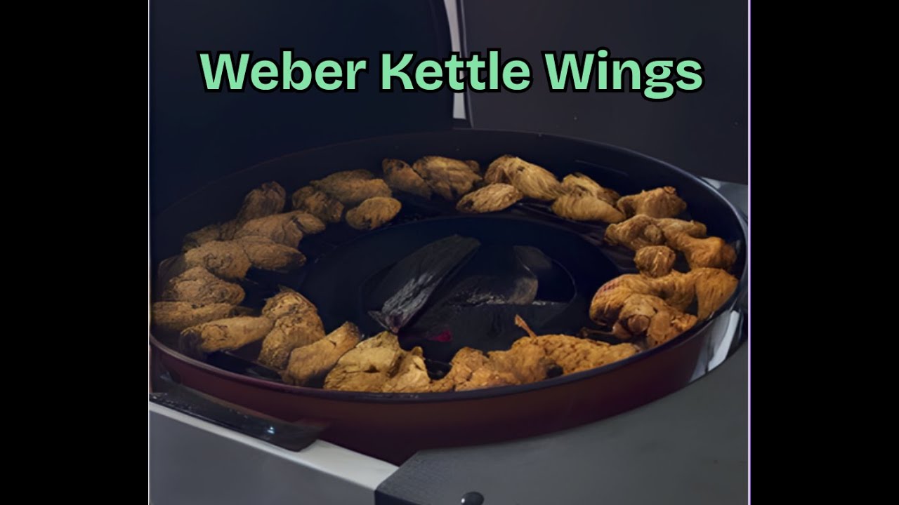 Weber Kettle Smoked Wings | Easy Buffalo Chicken Wings Recipe - YouTube