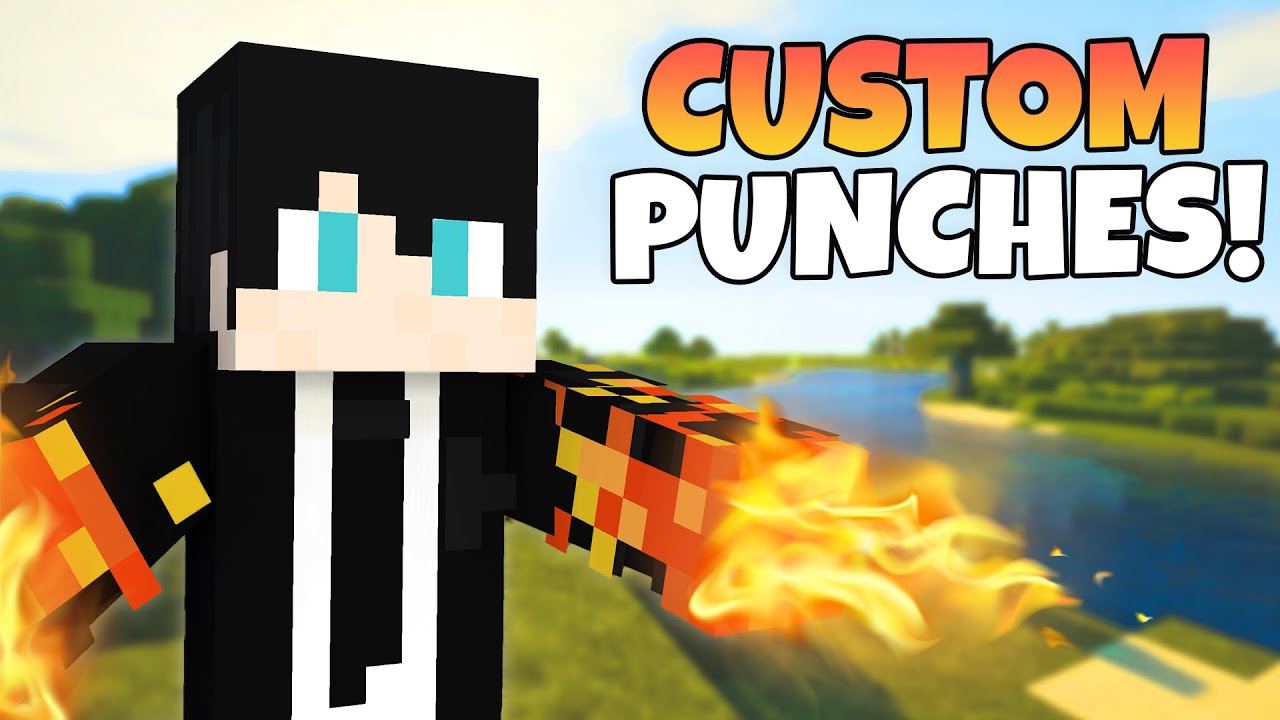 Minecraft, But There Are Custom Punches... - YouTube