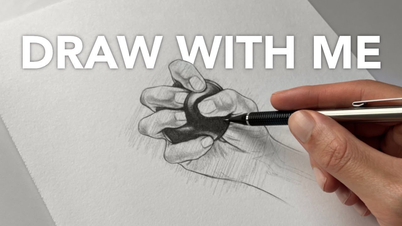 Hand Sketch | Chill drawing process - YouTube