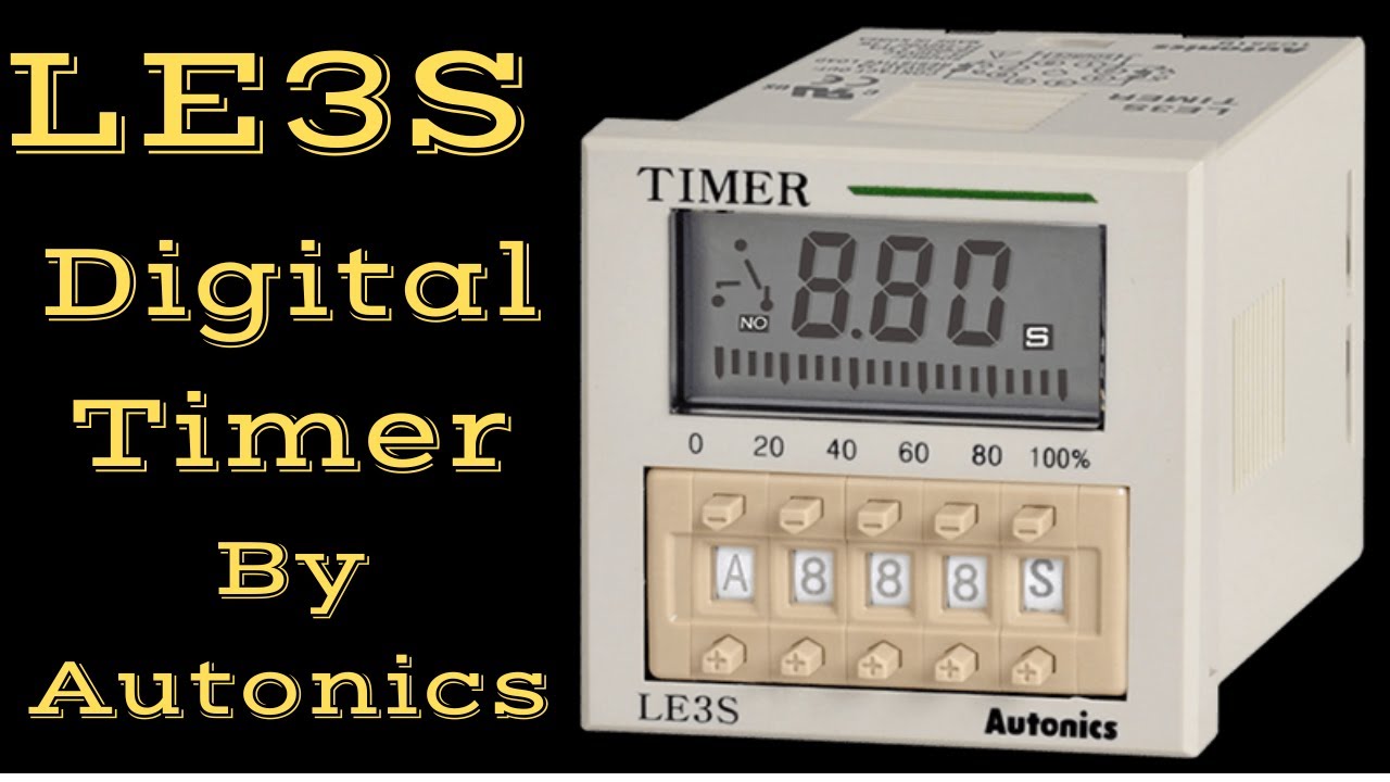 LE3S Series Timer | Digital Timer | LE3S LCD Digital Timer | How LE3S ...