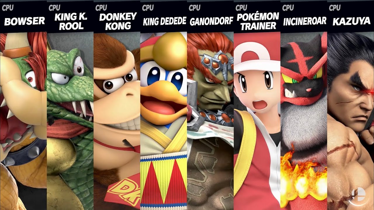 Super Smash Bros. Ultimate - Heavy Weight F4A - YouTube