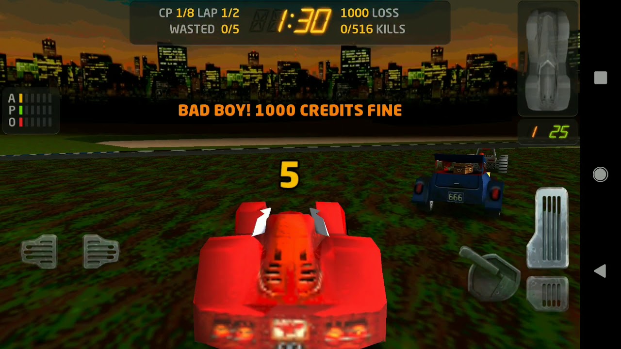 physics fun in Carmageddon mobile SplatPack mod - YouTube