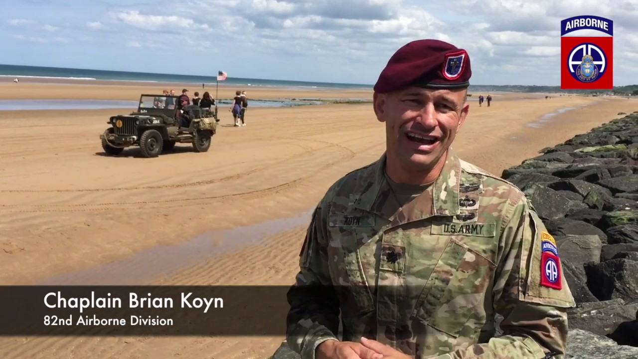 Chaplain Joseph Lacy Omaha Beach - YouTube
