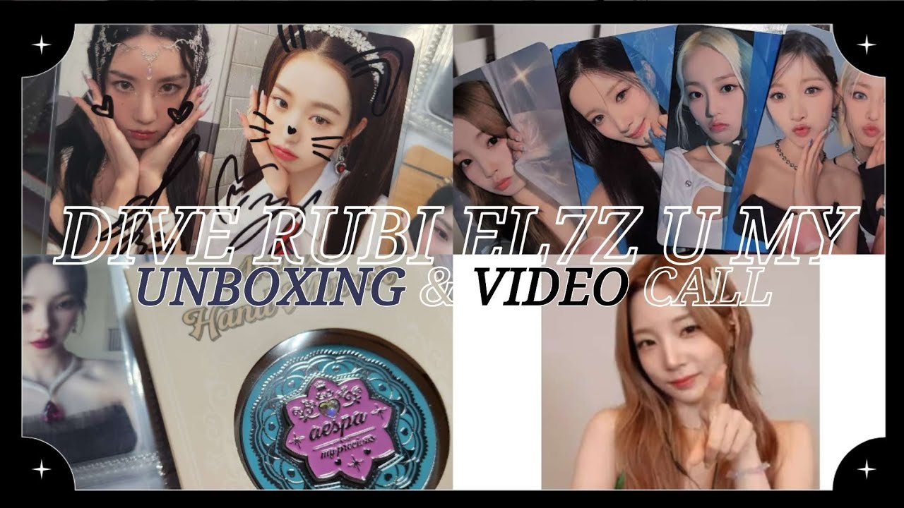 잡덕브이로그 5 원영 싸인 포카 준등기깡 • 엘즈업 미공포 깡 • 엘즈업 영통팬싸 • 에스파md ㅣ 아이브권은비itzy