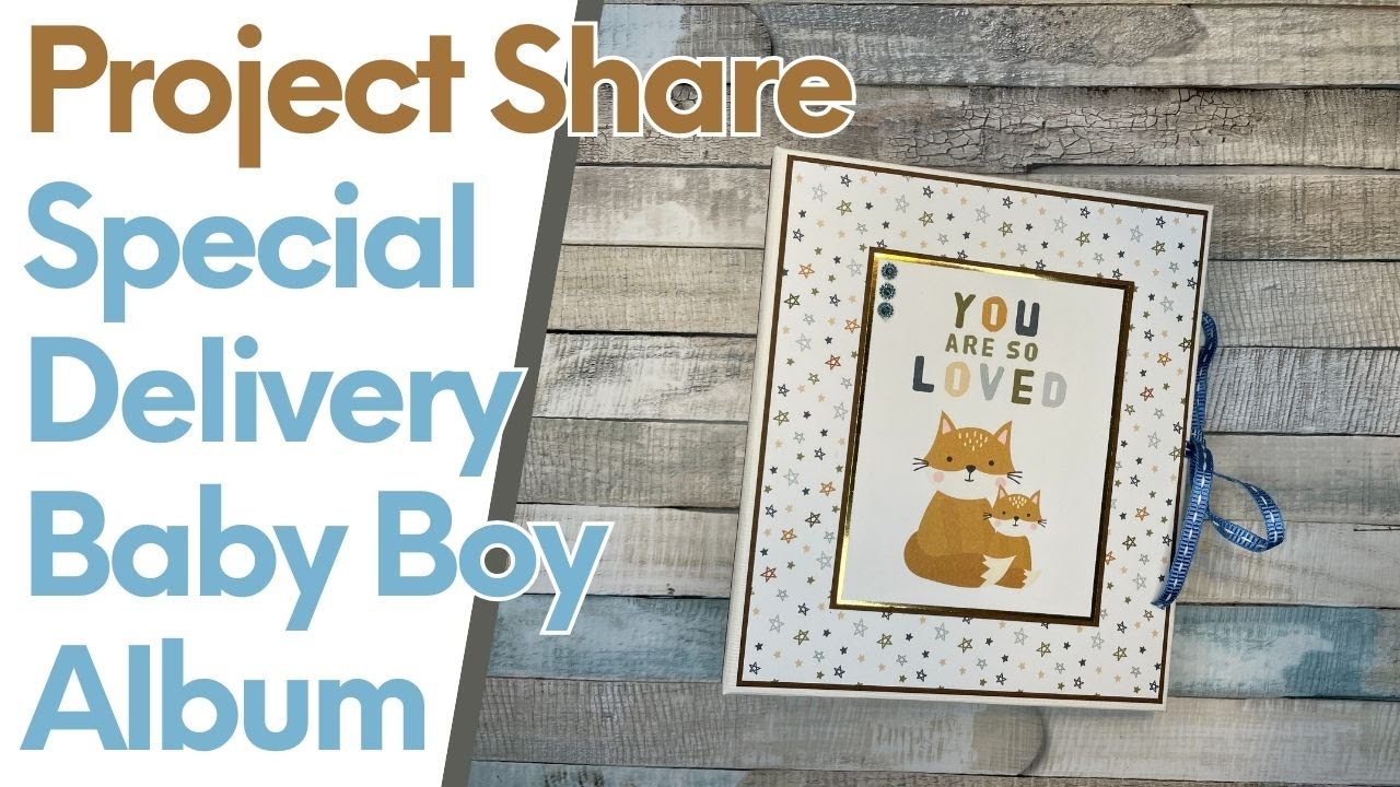 Special Delivery Baby Boy Album - Project Share - YouTube