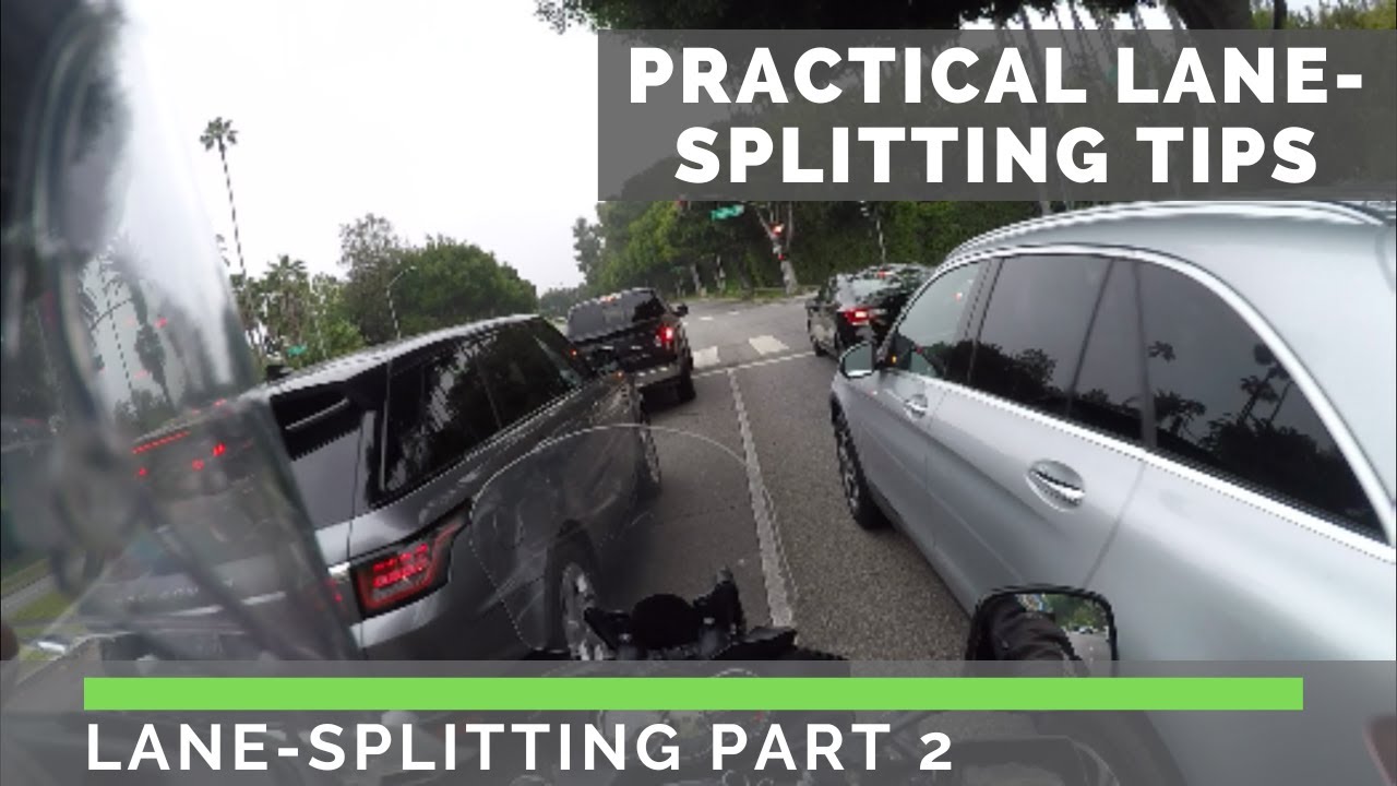 Lane Splitting How To (Part 2) - YouTube