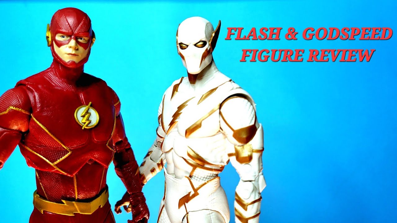 Mcfarlane Toys 7" Godspeed & Flash Action Figure Review - YouTube