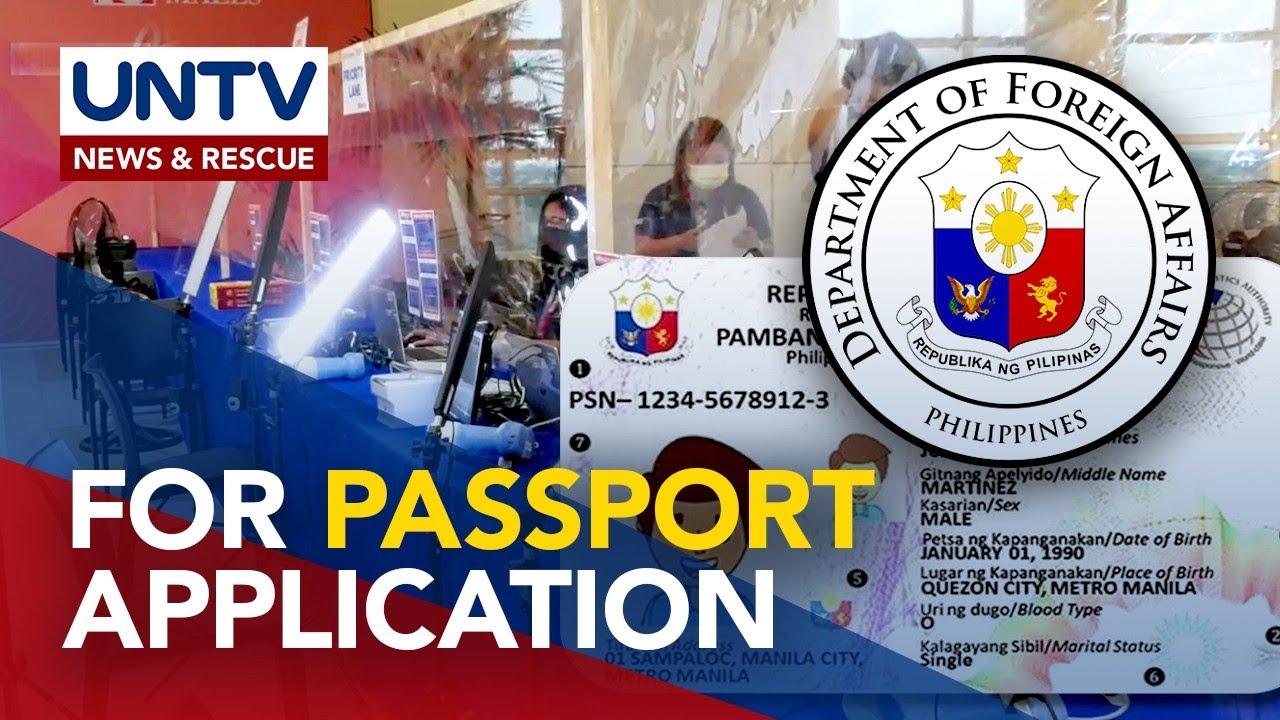 National ID Now Valid For Passport Application DFA Confirms YouTube National ID Now Valid For Passport Application DFA Confirms YouTube