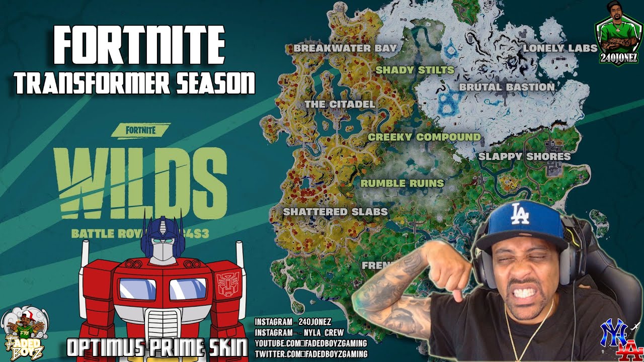 Fortnite - New Season- Transformer - YouTube