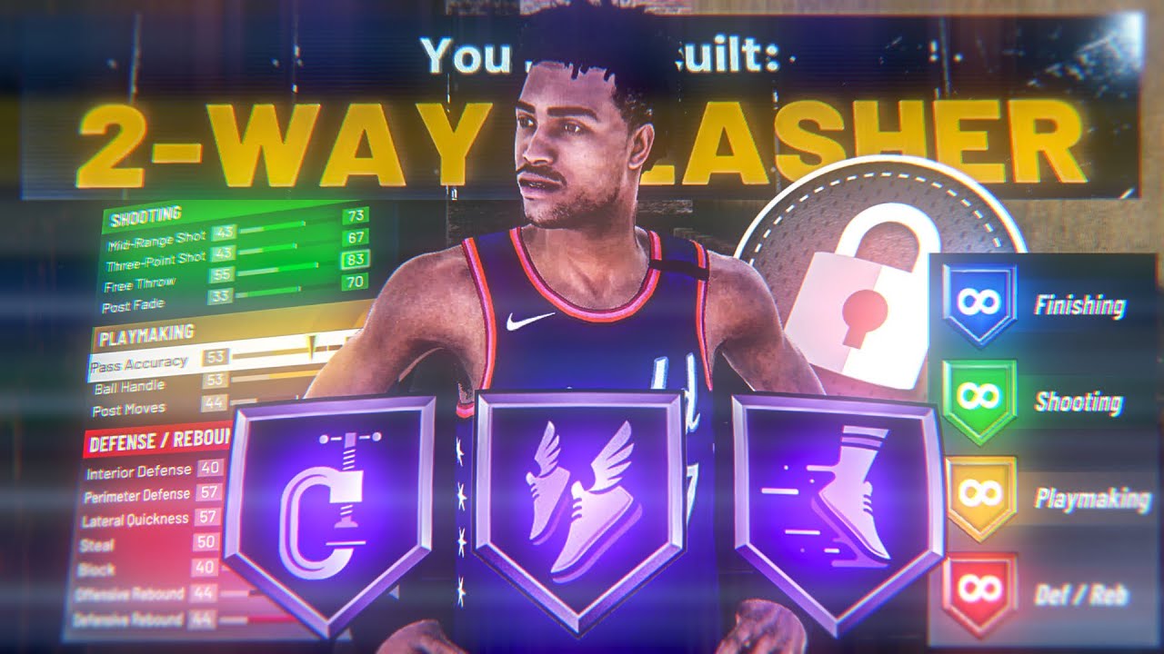 BEST 2-WAY SLASHER BUILD in NBA 2K22 | 62+ BADGE UPGRADES | OVERPOWERED ...