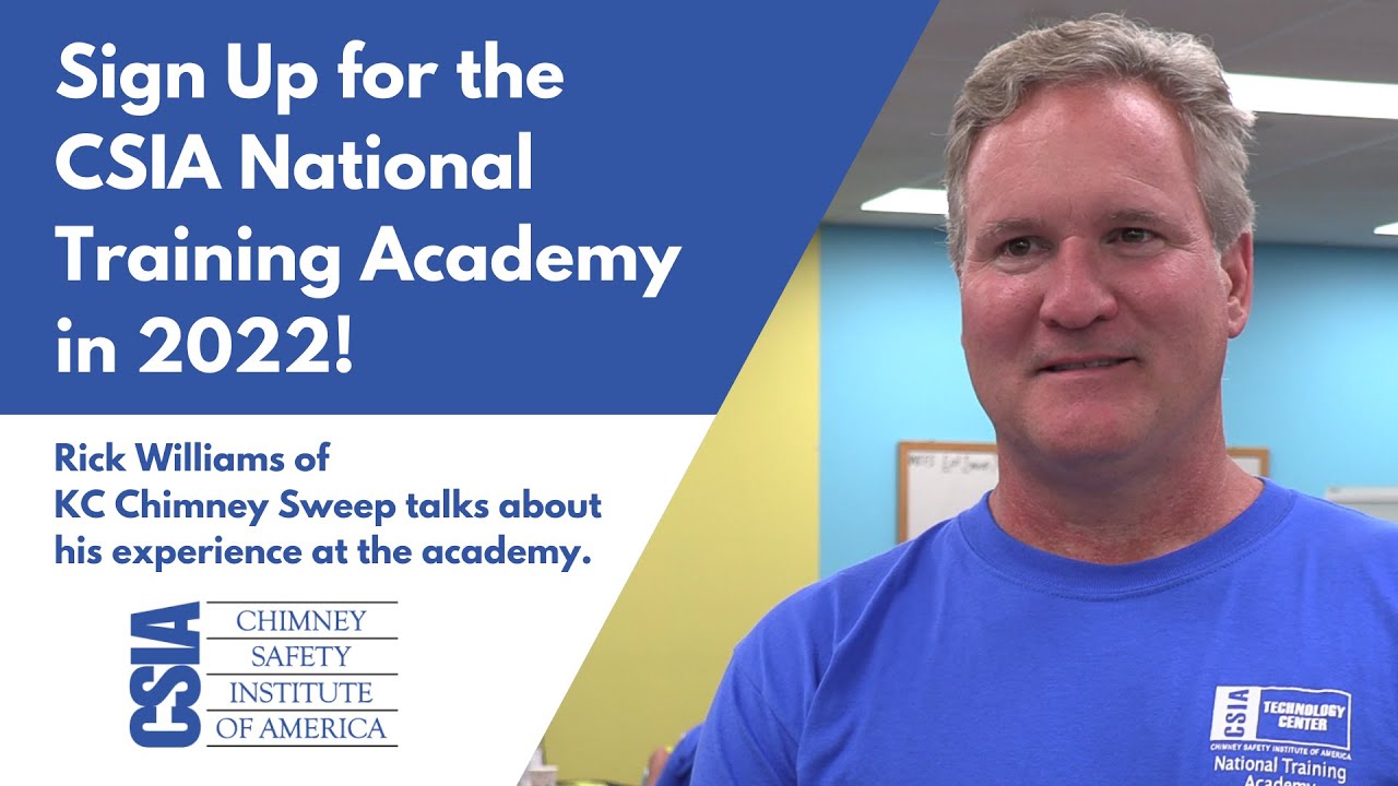 Become a Certified Chimney Sweep® at the CSIA National Training Academy ...