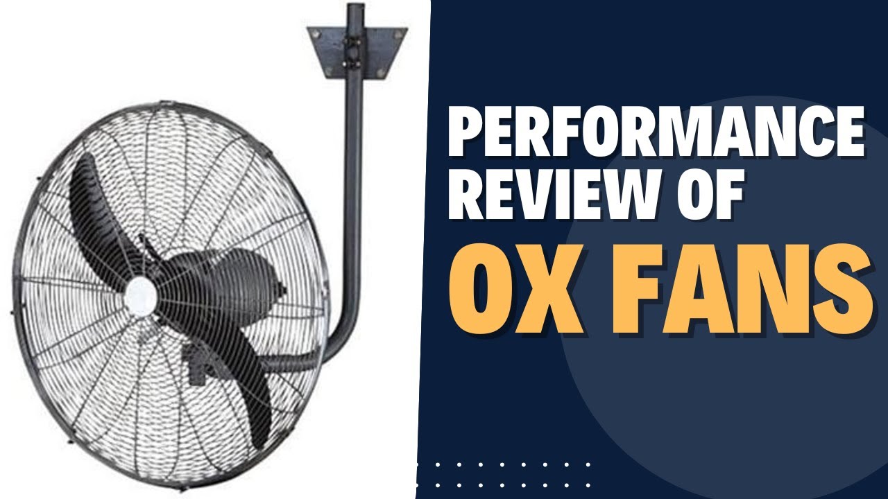 PERFORMANCE REVIEW OF OX FANS || GZ INDUSTRIAL SUPPLIES - YouTube