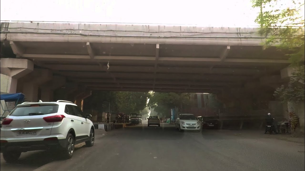 Driving in Delhi (INA Colony to Sewa Nagar) - India 2017 - YouTube