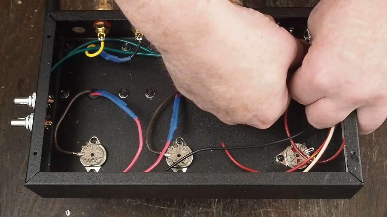 6BQ5 spud amp: #3 Start wiring! - YouTube