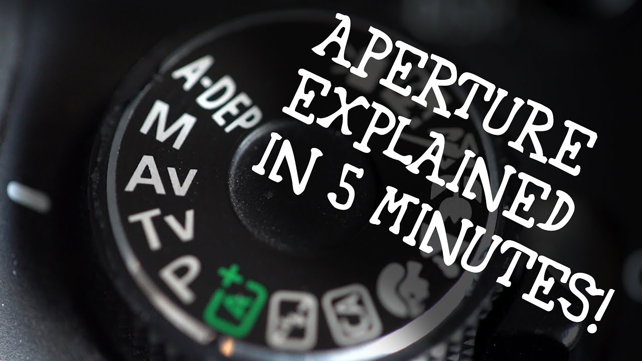 Photography Basics - Aperture Explained in 5 Minutes + Tips - YouTube