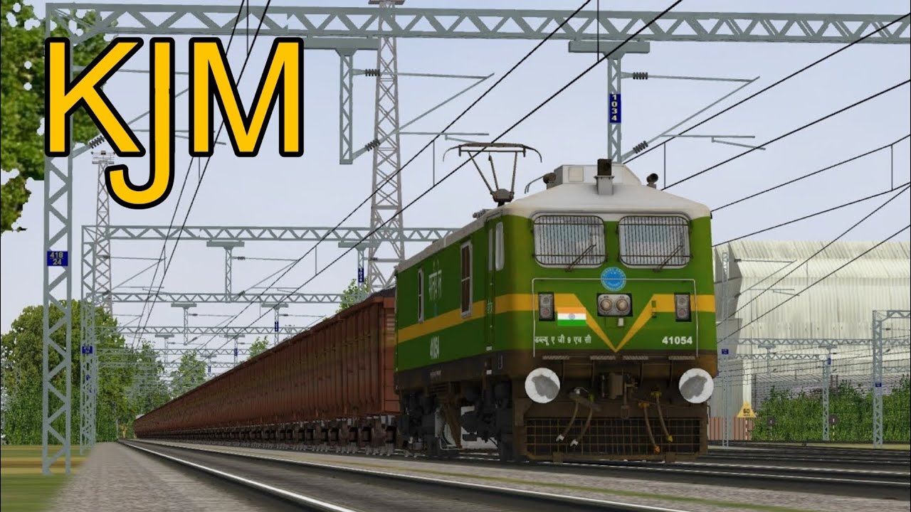 MSTS | BG Pro KJM WAG 9 HC | Yard to the Mainline! - YouTube