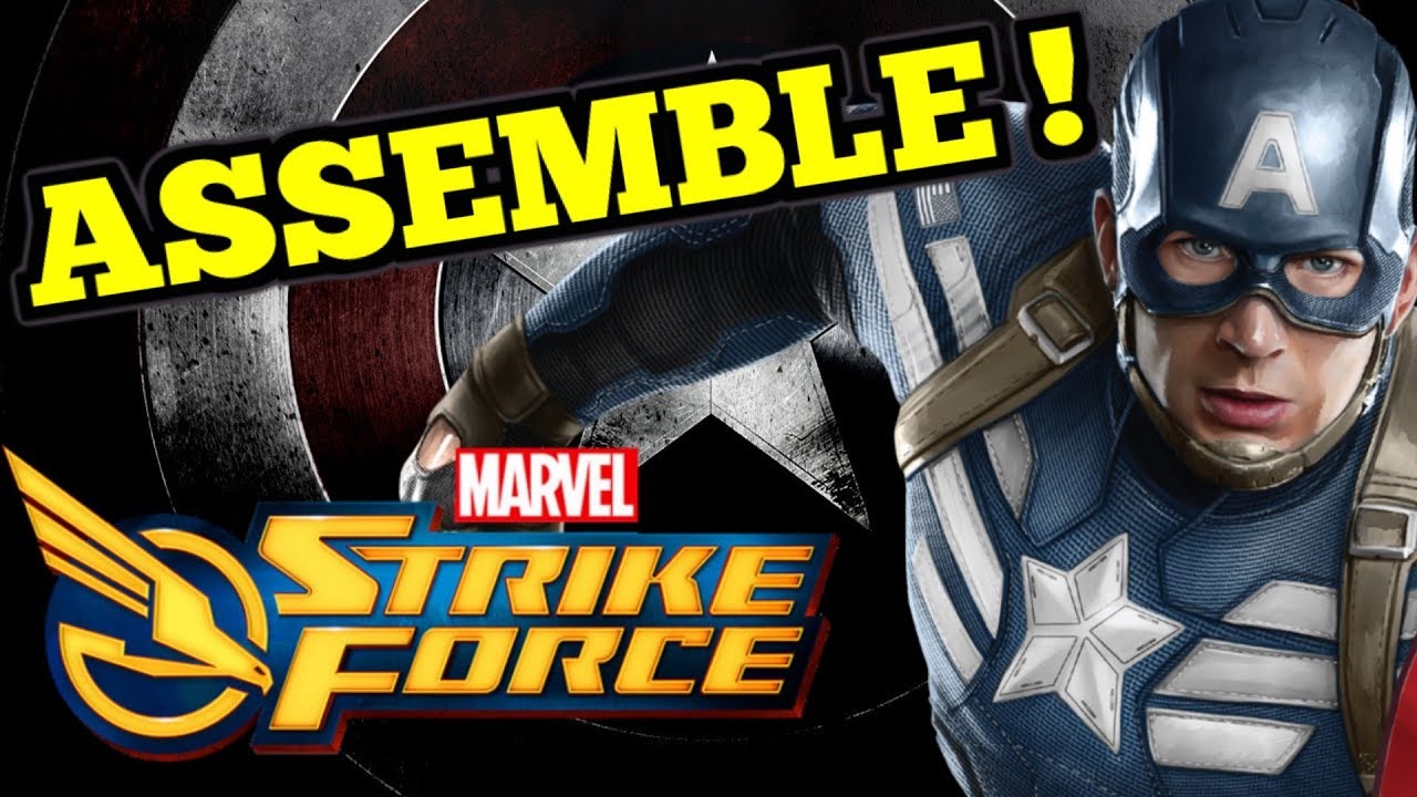 Captain America for ALL !!: Marvel Strike Force - YouTube