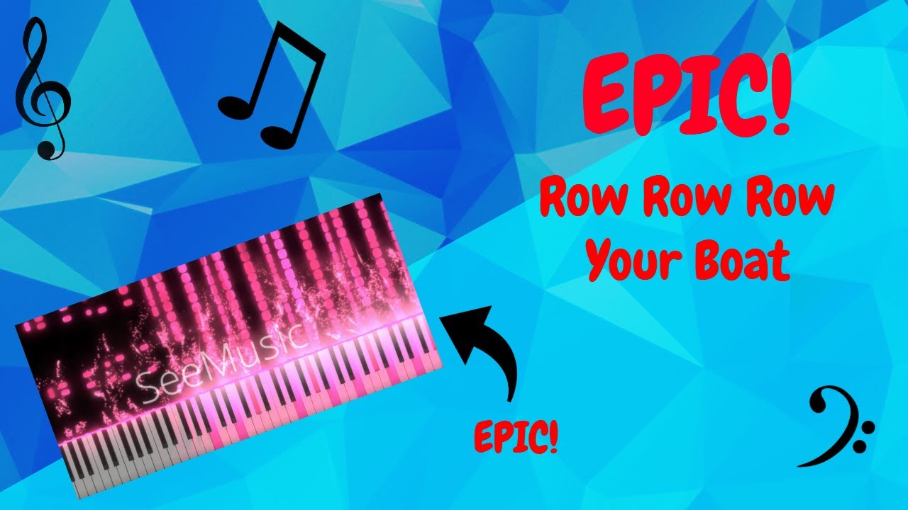 EPIC Row Row Row Your Boat Piano Cover - YouTube