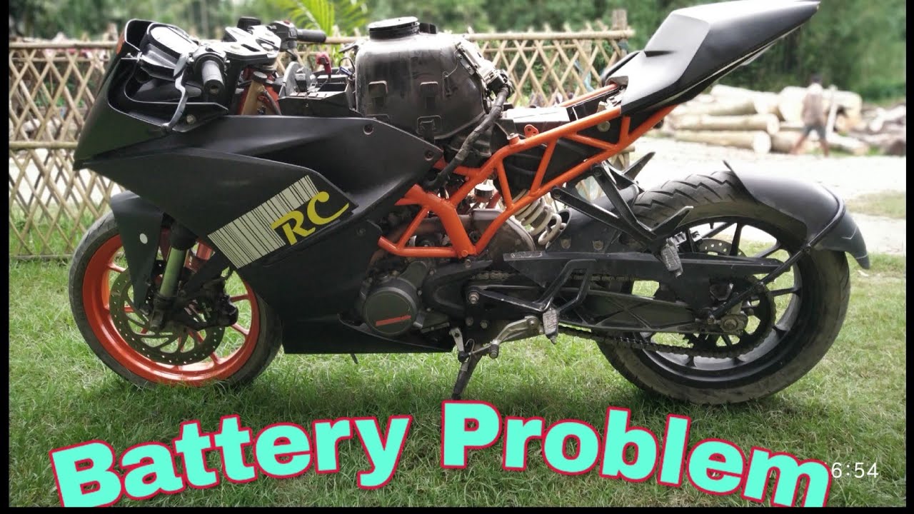 KTM RC 200 BATTERY PROBLEM SOLVE | KTM RC MOST POPULAR BIKE😍 - YouTube