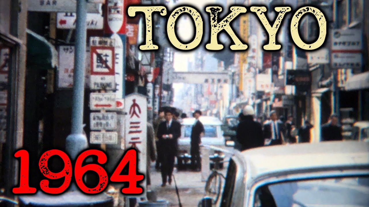 Tokyo in 1964 – Rare 8mm Footage – Vintage Japan Street Life - YouTube