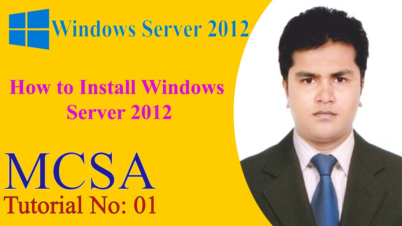 How to Install Windows Server 2012 - YouTube