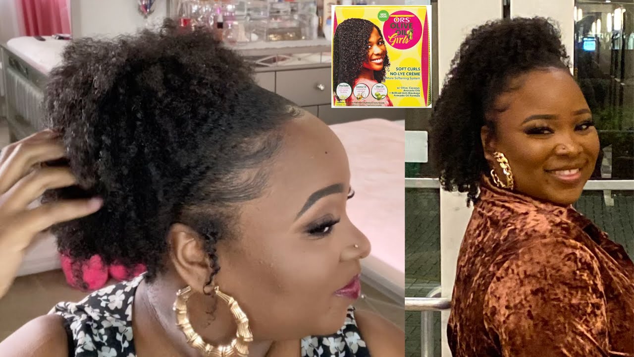 I Texturized My Natural 4C Hair 😱 | Very Detailed | Wash & Go | From ...