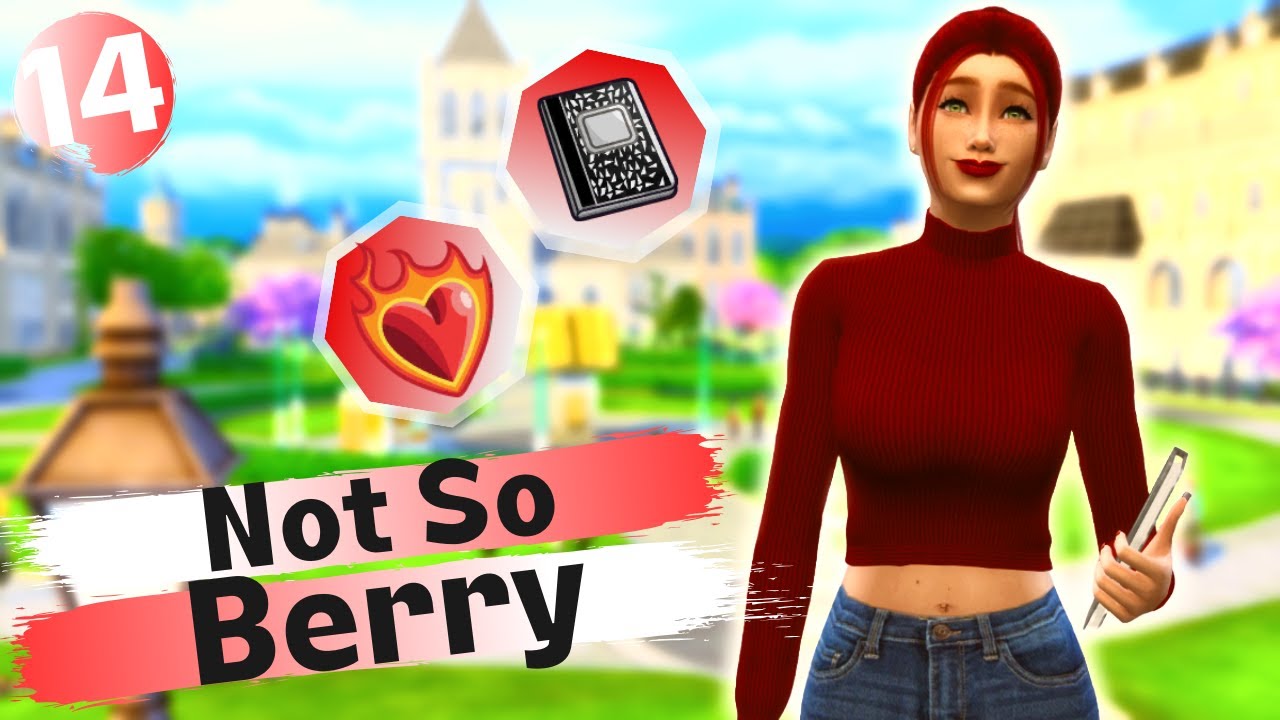 Officially At University | Sims 4 Growing Not So Berry Together | Rose ...