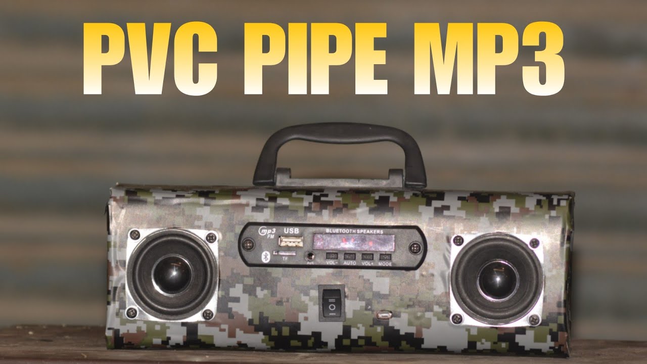 Diy pvc Bluetooth speaker project #diy #electronic #emergency #projectV ...