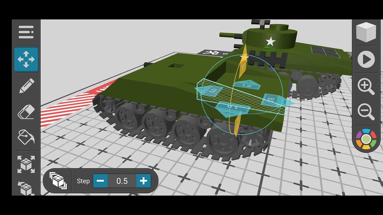 Tutorial on how I made my custom M4 Sherman (Draw bricks) - YouTube