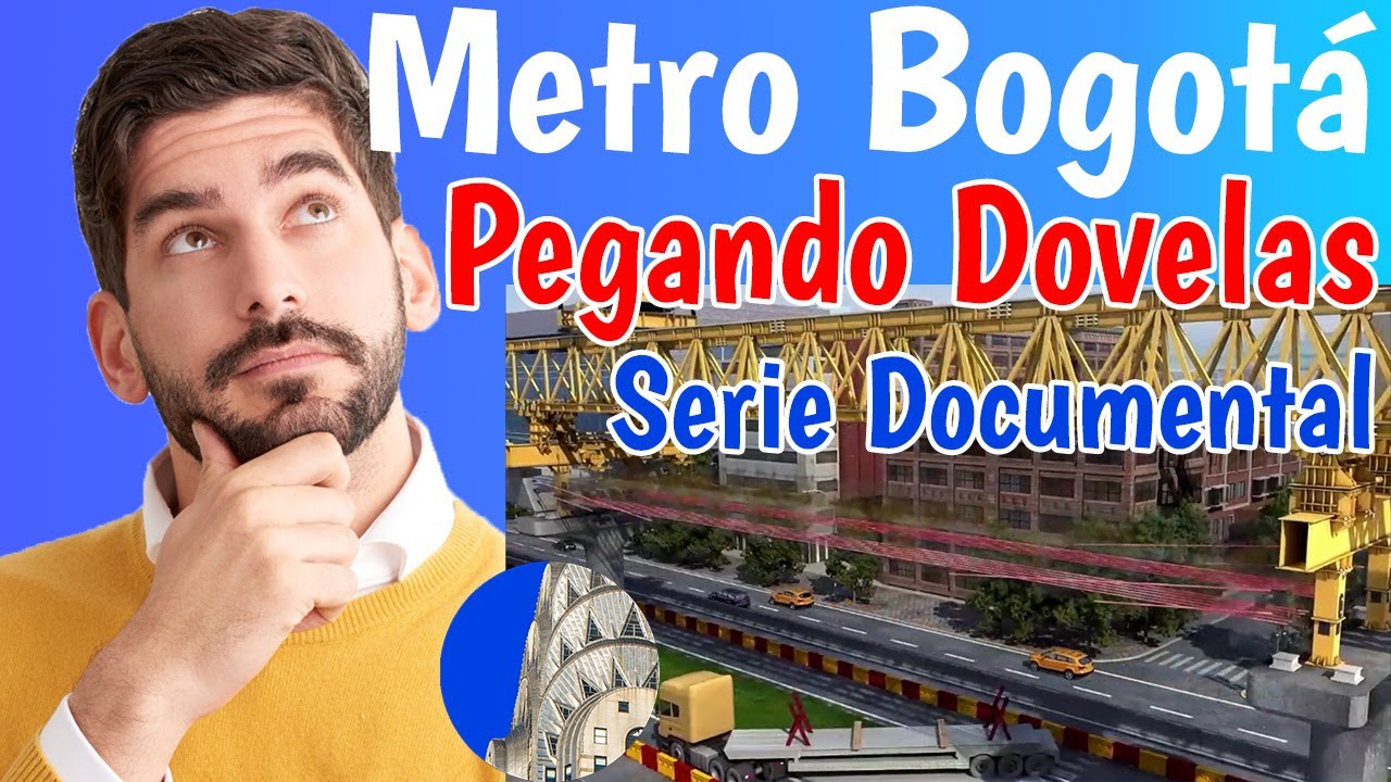 Así se pegan las Dovelas o segmentos de Viga en U Metro de Bogotá - YouTube